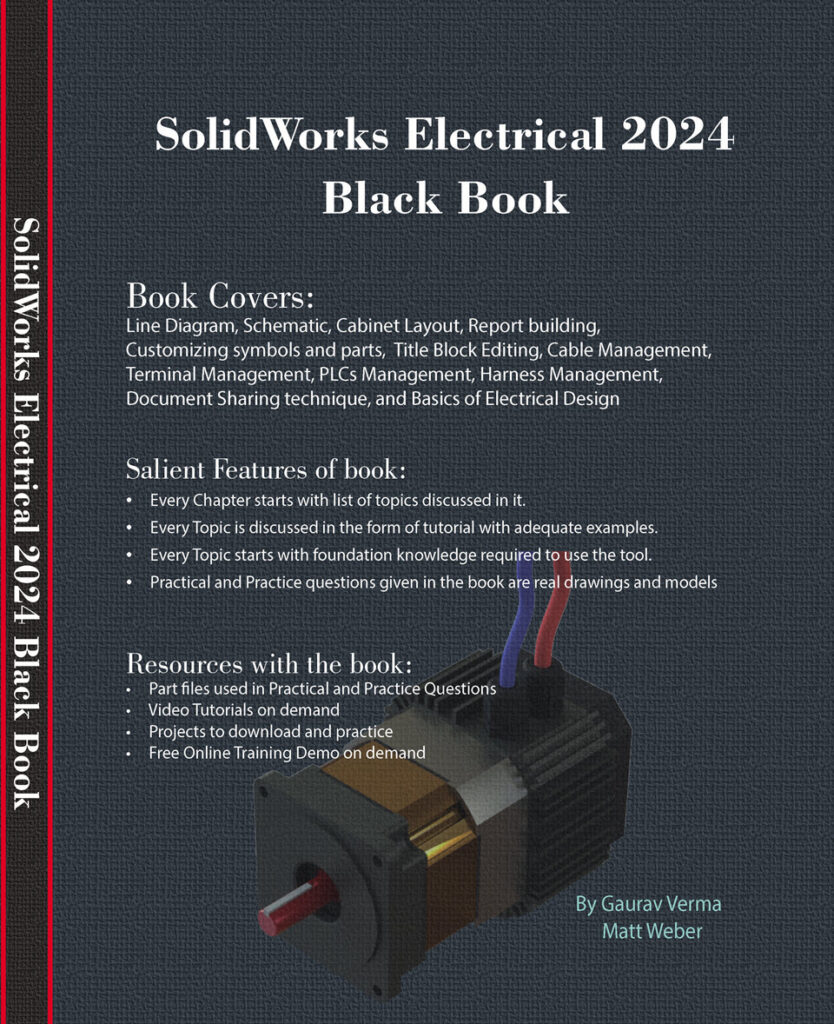 SolidWorks Electrical 2024 Black Book - CADCAMCAE Works