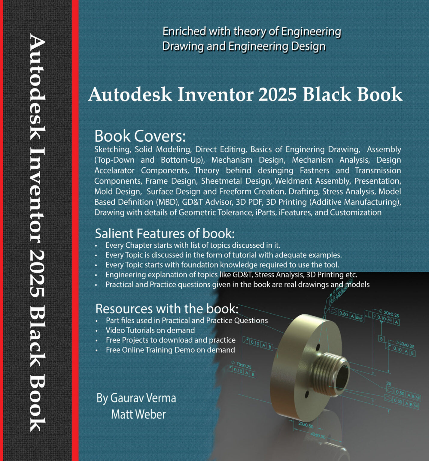 Autodesk Inventor 2025 Black Book - CADCAMCAE Works