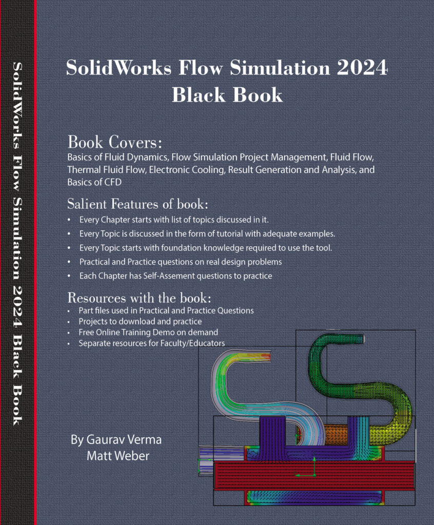 SolidWorks Flow Simulation 2024 Black Book (Paperback)